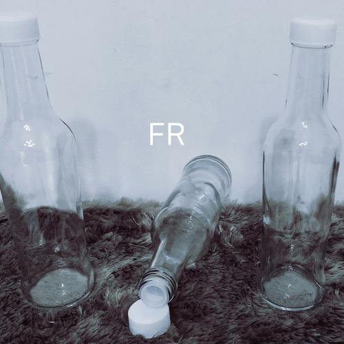 Jual botol kaca 300ml tutup plastik botol bening botol polos - tanpa ...