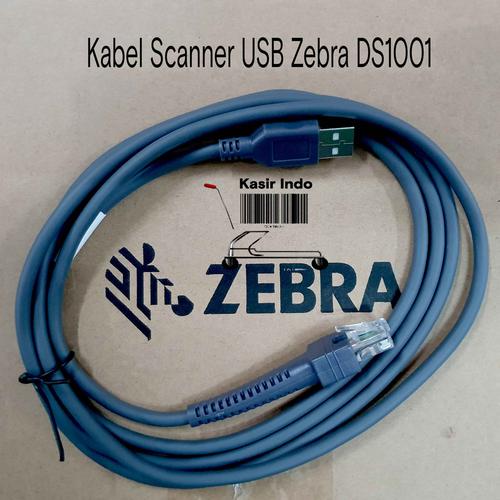 Jual CABLE | KABEL SCANNER USB ZEBRA DS1001 | DS-1001 | DS 1001 - Kab ...