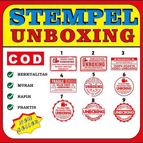 Jual stempel, stempel unboxing toko online - Kab. Bogor - kreatif ...