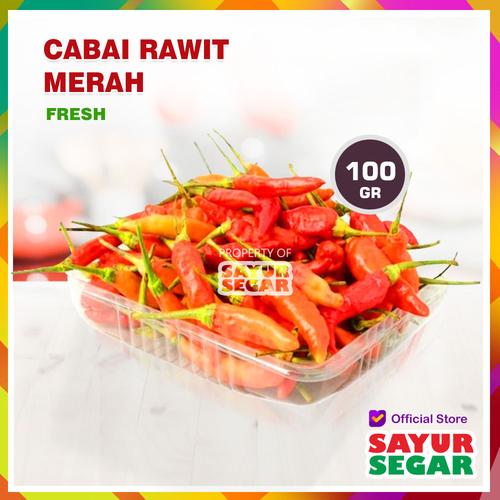 Jual CABAI / CABE RAWIT MERAH / CABE SETAN [100g] - Rawit Merah ...