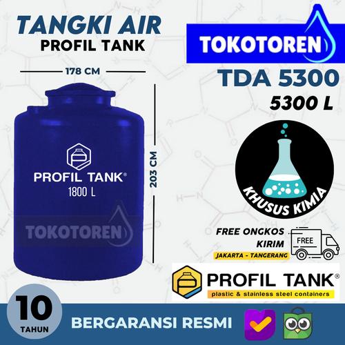 Jual TOREN / TANGKI KIMIA / CHEMICAL PROFIL TANK 5300 LITER GARANSI ...