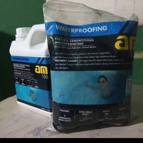 Jual AM 100 waterproofing kolam renang 3kg set - Jakarta Barat ...