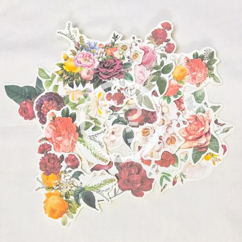 Jual Stiker Gambar Bunga Florist untuk Jurnal / Scrapbook - Kota ...