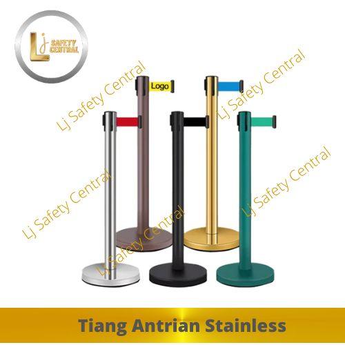 Promo Tiang Antrian Pembatas Stainless Queue Line Standing Barrier ...