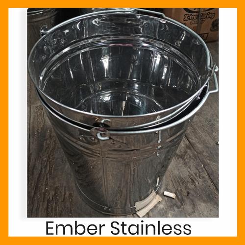 Jual Ember Stainless Tebal Kapasitas 5 15 20 30 Liter - 30 Liter ...