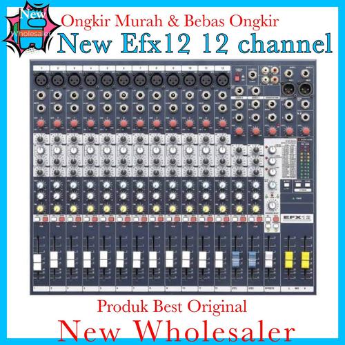 Jual Mixer Audio soundcraft Efx12 pro Efx 12 channel terbaru New produk ...