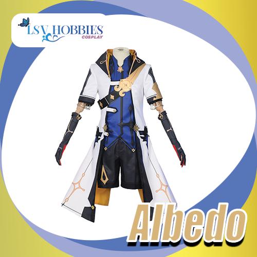 Jual Kostum Cosplay Albedo Genshin Impact - LSV Cos - Jakarta Utara ...