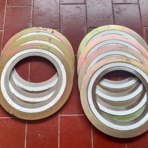 Jual SPIRAL WOUND GASKET 6 INCH #300 316L/PTFE ASME B16.20 - Kota ...