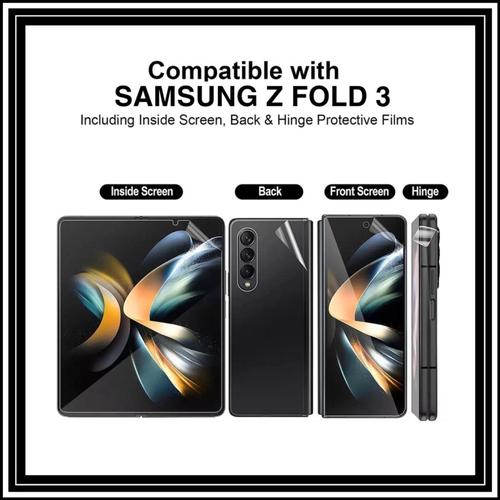 Jual SAMSUNG GALAXY Z FOLD 3 FOLD3 5G HYDROGEL FRONT BACK MATTE CLEAR ...