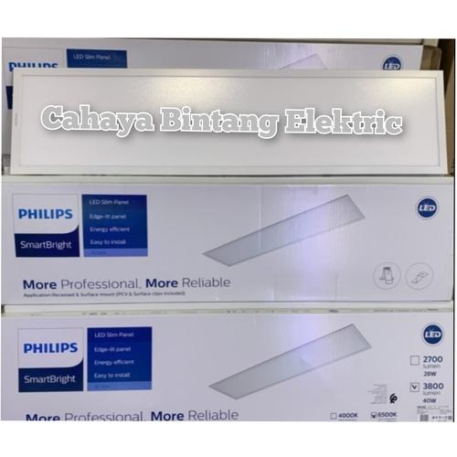 Jual PHILIPS RC091V LED PANEL CEILING LED38S 40W 40WATT 30X120 - COOL WHITE - Jakarta Pusat ...