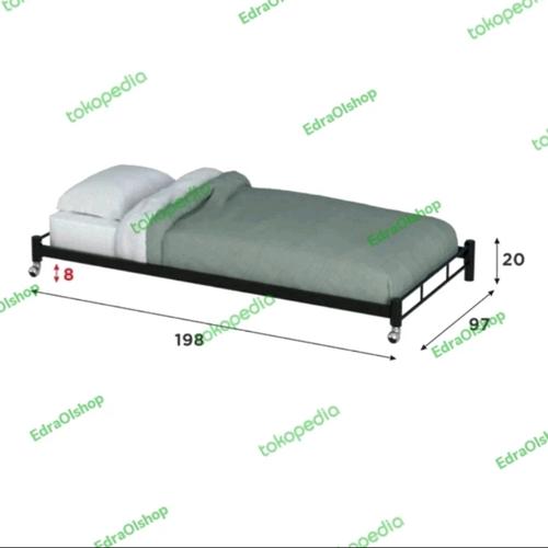 Jual RANJANG TINGKAT DUA DIVAN ATAS BESI LOFTBED CUSTOM MINIMALIS ...
