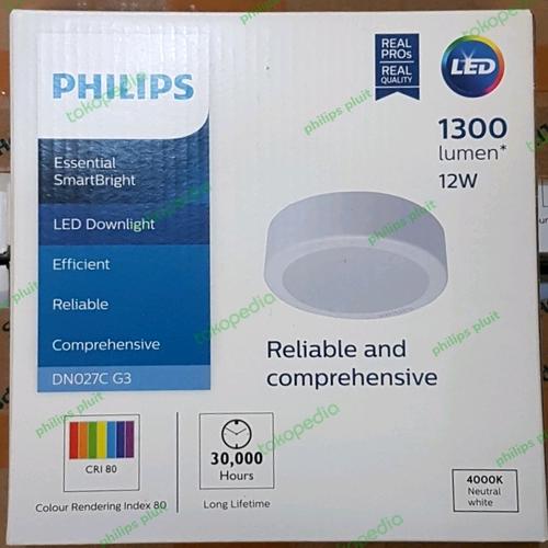 Jual Philips DN027C G3 LED Downlight Outbow 12 Watt - Putih - Jakarta ...
