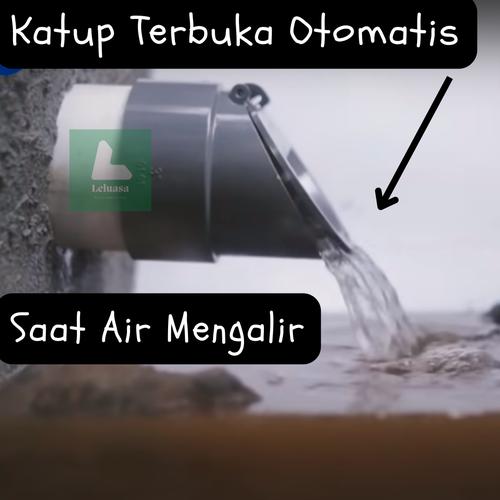 Jual Katup Paralon Buka Tutup Otomatis Saluran Pembuangan Got Ukuran 4 ...