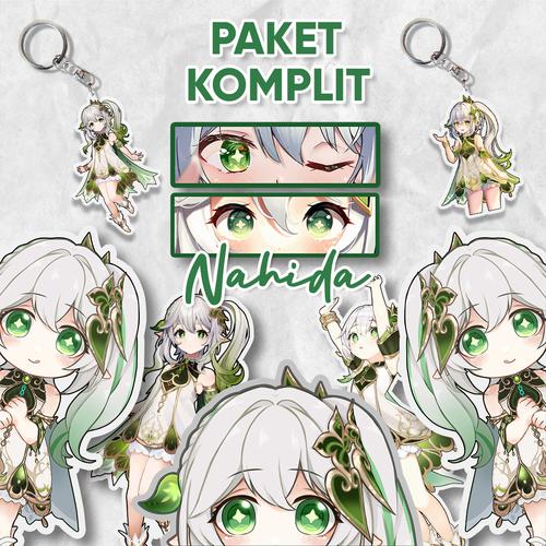 Jual Paket Komplit Nahida Genshin Impact Bundling / Stiker Anime ...