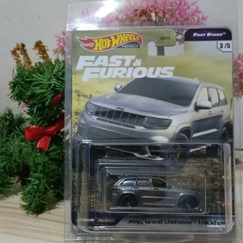 Jual hotwheels premium jeep grand cherokee trackhawk fast furious plus ...