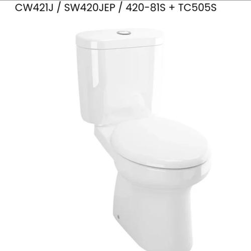 Jual CLOSET DUDUK TOTO SENSOR FLUSH/KLOSED TOILET TOTO CW421J SENSOR ...