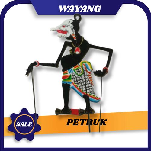 Jual WAYANG PETRUK TOKOH WAYANG KULIT WAYANG BAHAN KERTAS KARTON DUPLEK ...