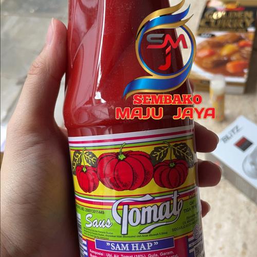 Jual Saus Tomat Sam Hap / saos samhap 630ml Saos cap tiga tomat Halal ...