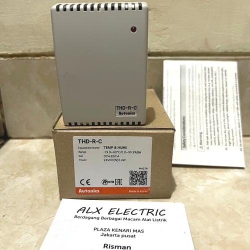 Jual TEMPERATUR HUMIDITY SENSOR THD-R-C 24VDC AUTONICS ORIGINAL ...