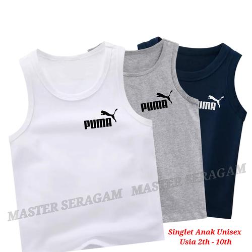 Jual Singlet Anak Laki Laki Bahan Katun/Singlet dalaman anak-anak ...