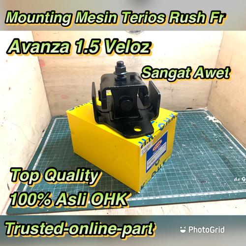 Jual Engine Mounting Dudukan Mesin Rush Terios Avanza 1.5 100% Asli OHK ...