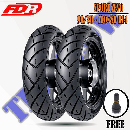 Jual Paket Ban Motor Matic // FDR SPORT ZEVO 90/80 - 100/80 Ring 14 Tubeles - Kota Depok ...