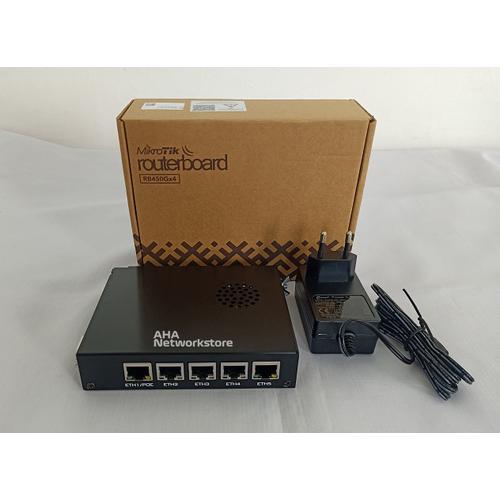 Jual Mikrotik 450Gx4 Mikrotik RB450Gx4 Router Indoor Mikrotik RB450G x4 ...