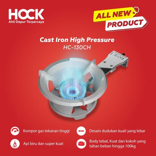 Jual HOCK : KOMPOR GAS TEKANAN TINGGI HIGH PRESSURE HC 130 CH CAST IRON ...