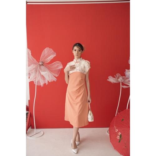 Jual Cheongsam Dress imlek sangjit dress qipao size M - Kab. Tangerang ...