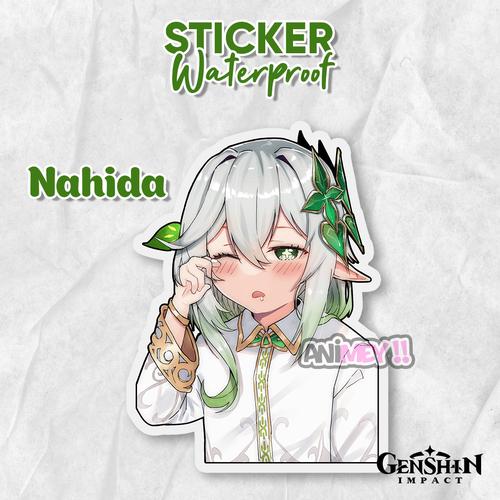 Jual Stiker Nahida Genshin Impact / Sticker Anime Waterproof - Kab ...