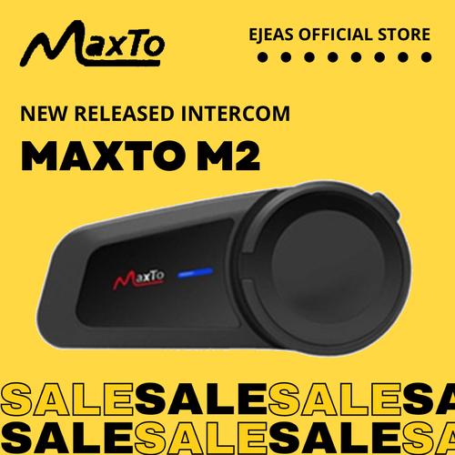 Promo Maxto M2 Bluetooth Radio FM Intercom Helm 6 Rider Alt EJEAS Q7 V6 ...