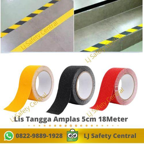 Promo Lis tangga Pengaman Amplas Anti Slip Step Nosing 18 Mtr+ Perekat Super - Merah - Jakarta ...