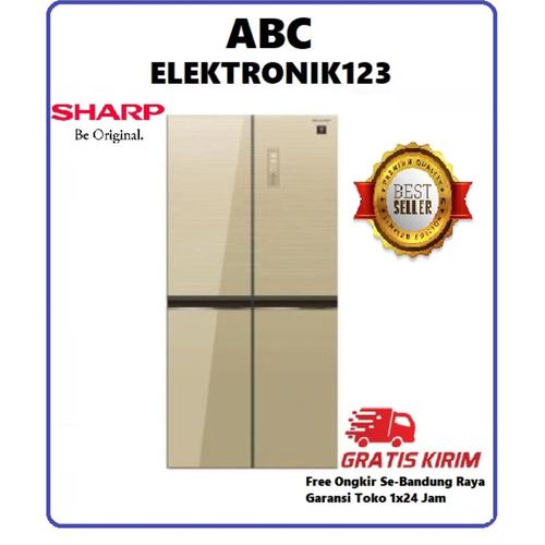 Jual SHARP KULKAS SIDE BY SIDE SJ-IF51PG-CG INVERTER SJ IF 51 PG - Kota ...