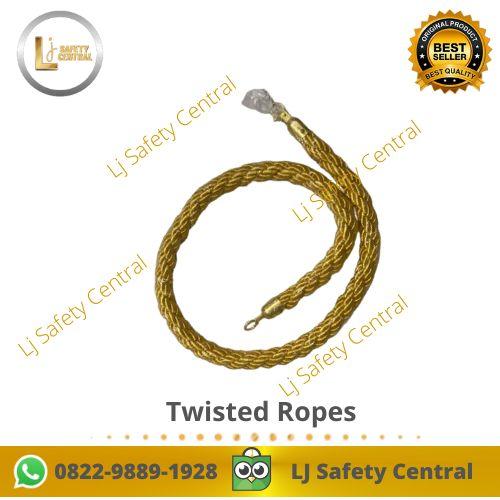Jual Tali Tiang Antrian Twisted Ropes - Merah - Jakarta Utara - LJ ...