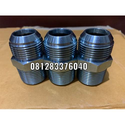 Jual DOBEL NEPEL 3/4 NPT x 3/4 JIC / DOUBLE NEPPLE 3/4 NPT - JIC ...