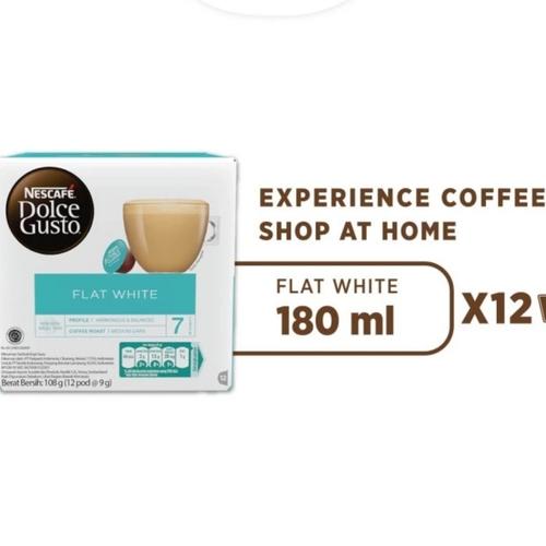 Jual Nescafe Dolce Gusto FLAT WHITE (NEW VARIANT) coffee capsule ...