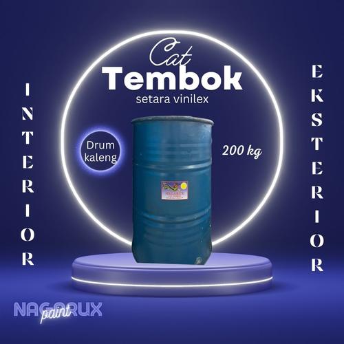 Jual Cat Tembok Nagarux Standar Vinilex 200Kg - Drum Kaleng, Warna ...