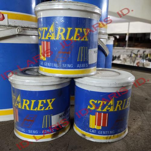 Jual CAT GENTENG STARLEX 1 KG / CAT GENTENG SENG ASBES KOLAM RENANG TROTOAR - 025 - Jakarta ...