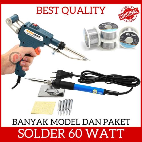 Jual Solder 60 Watt 60W Timah Otomotis / Bisa Atur Suhu Temperatur ...