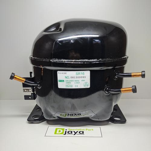 Jual KOMPRESOR KULKAS 1/2 PK / COMPRESSOR FREEZER 1/2 PK MERK FUJI SR16 ...