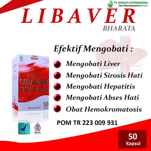 Jual Obat Liver Hepatitis Penyakit Organ Hari Libaver Bharata Original ...