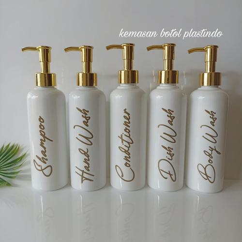 Jual Botol Sabun Cair Pump 250ml Dispenser Sabun sampo Tempat Sabun ...