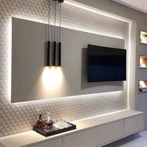 Jual DP Ke-1 Set Pesanan Lemari-Backdrop TV-Kabinet Ibu Putri Tebet ...