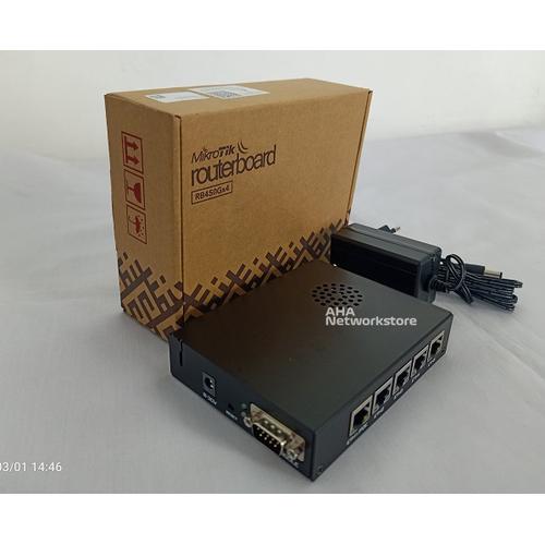 Jual MIKROTIK RB450Gx4 MIKROTIK RB450G X4 Router Indoor RB450Gx4 - Kota ...