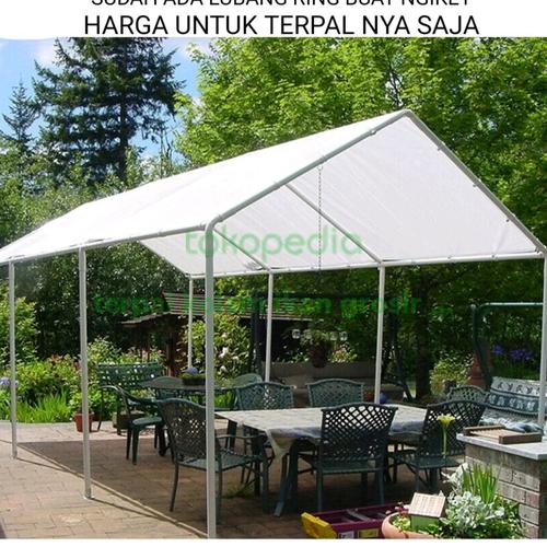 Jual TERPAL TENDA PUTIH 3X3 METER terpal putih - Kota Bekasi - terpal ...