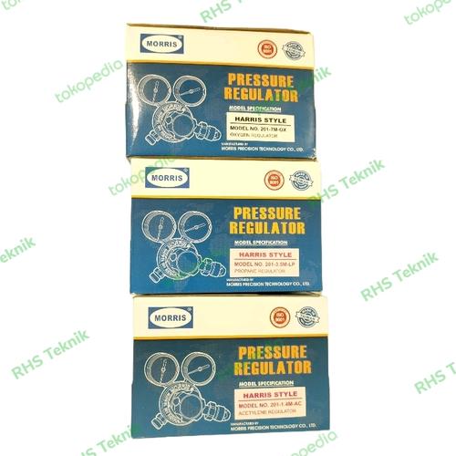 Jual Morris Regulator Oxygen Acetylene LPG Propane 201 Original Asli ...