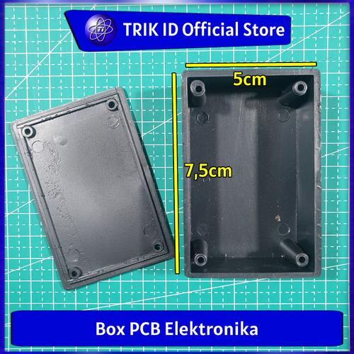 Jual Box PCB Hitam untuk Project Elektronika | 7.5 x 5 x 2.5 - Kota ...