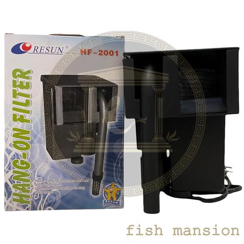 Jual RESUN hang on filter gantung hangon HF2001 HF 2001 ikan aquarium ...