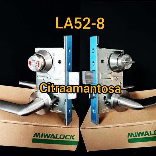 Jual MIWA LA52-8 -51/40 ST Mortise Lever Handle Toilet Lock -Made in ...