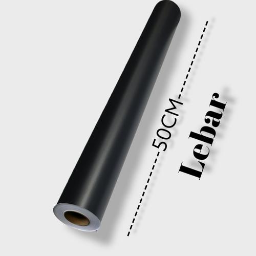 Promo Skotlet hitam doff sticker motor sticker aquarium - Hitam doff ...